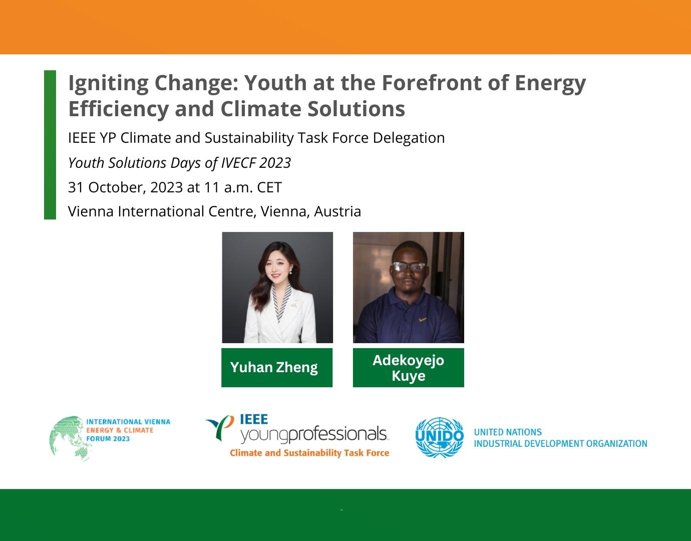 Climate & Sustainability Task Force (CSTF) - Young Professionals